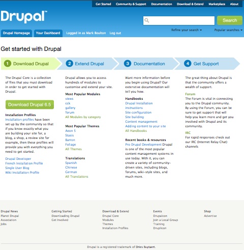 Last iteration of the Drupal.org redesign this week | Drupal.org