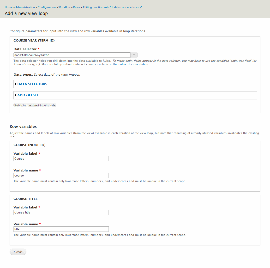Views Rules screenshots | Drupal.org