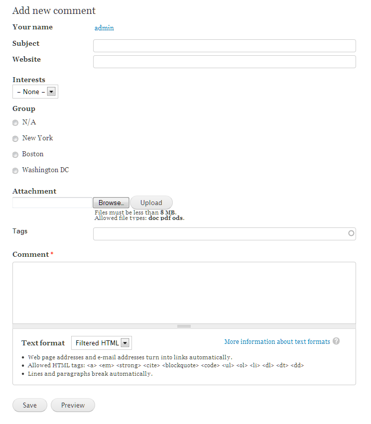 Bartik comment submit form is a bit janky. [#1000674] | Drupal.org