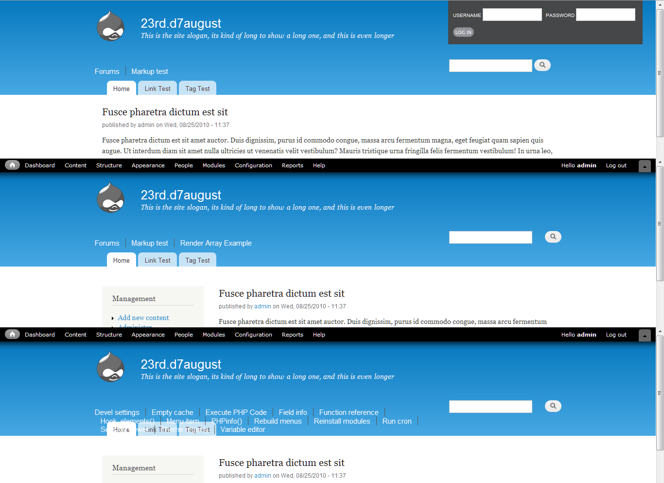 Fix Bartiks Header because its totally borked [#845834] | Drupal.org