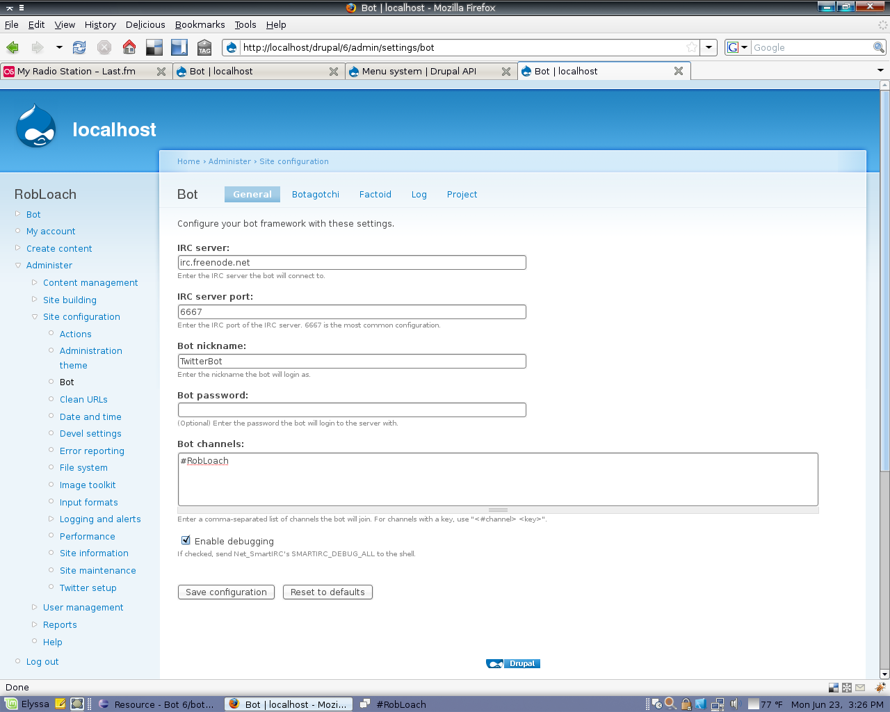Menu: Use Tabs Instead [#273941] | Drupal.org