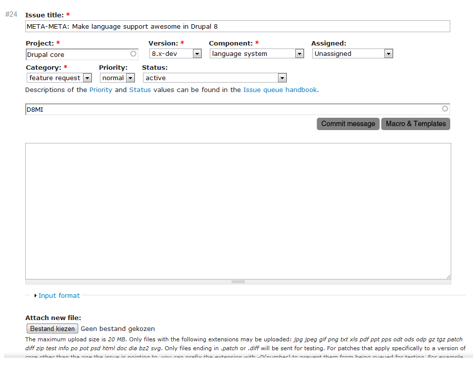UI review / UX improvements [#1164532] | Drupal.org