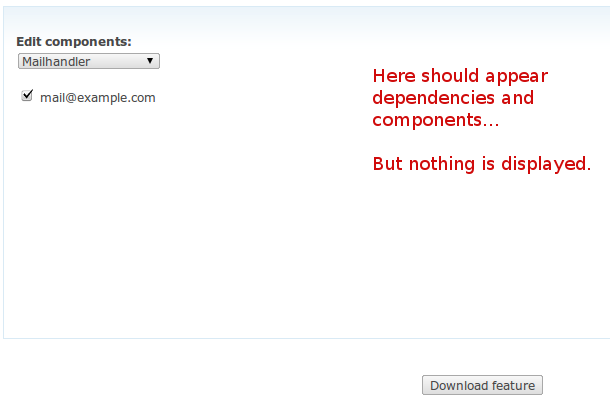 Identifiers with non-alphanumeric characters break Feature creation UI ...